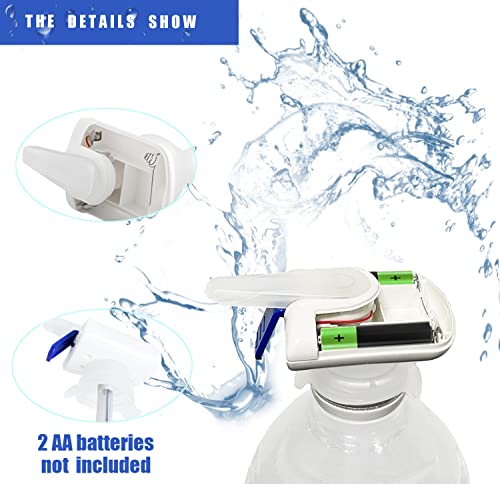 Milk Drink Dispenser, 2 PCS Automatic Electric Tap Juice Beer Beverage Dispenser fit Outdoor and Wedding Party, Prevent Overflowing,No handheld required