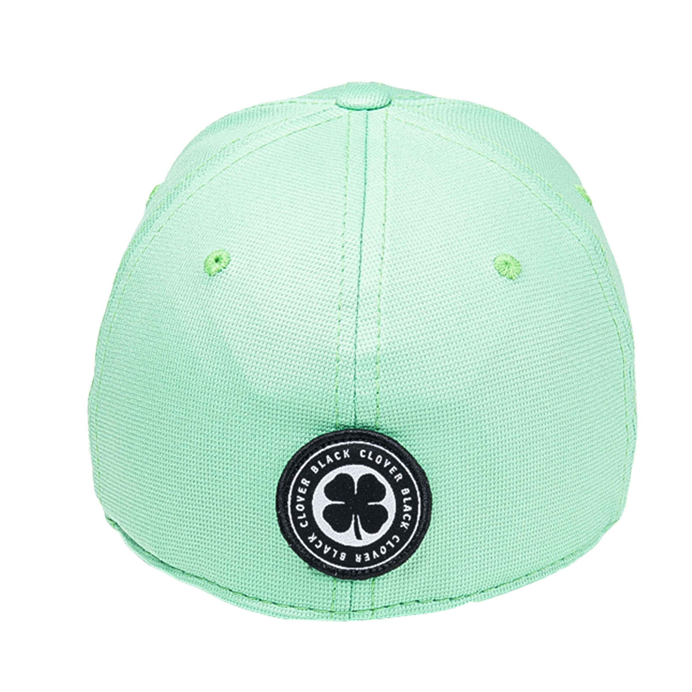 Black Clover Spring Luck Sky Fitted 6 Panel One Fit Tech Full Cloth Back Style Hat S/M