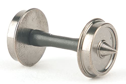 Walthers Proto HO Scale 36" Wheelsets - Metal Wheels/Plastic Axles (12-Pack)