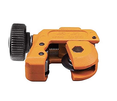Edward Tools Harden Pro Mini Pipe Cutter 1/8β to 7/8β - Cuts Copper, Aluminum, Metal - Multi Use Tube Cutter, PVC Cutter - Cuts Arrows, Lines - Heavy Duty Steel Blade Pipe Cutter Wheel