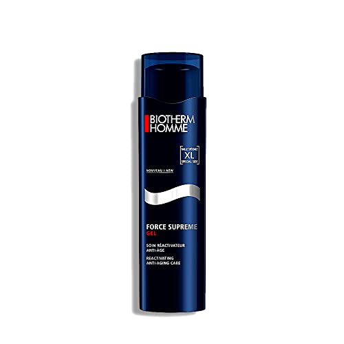 Biotherm Homme Force Supreme Total Reactivator Anti Aging Gel Care, 3.38 Ounce