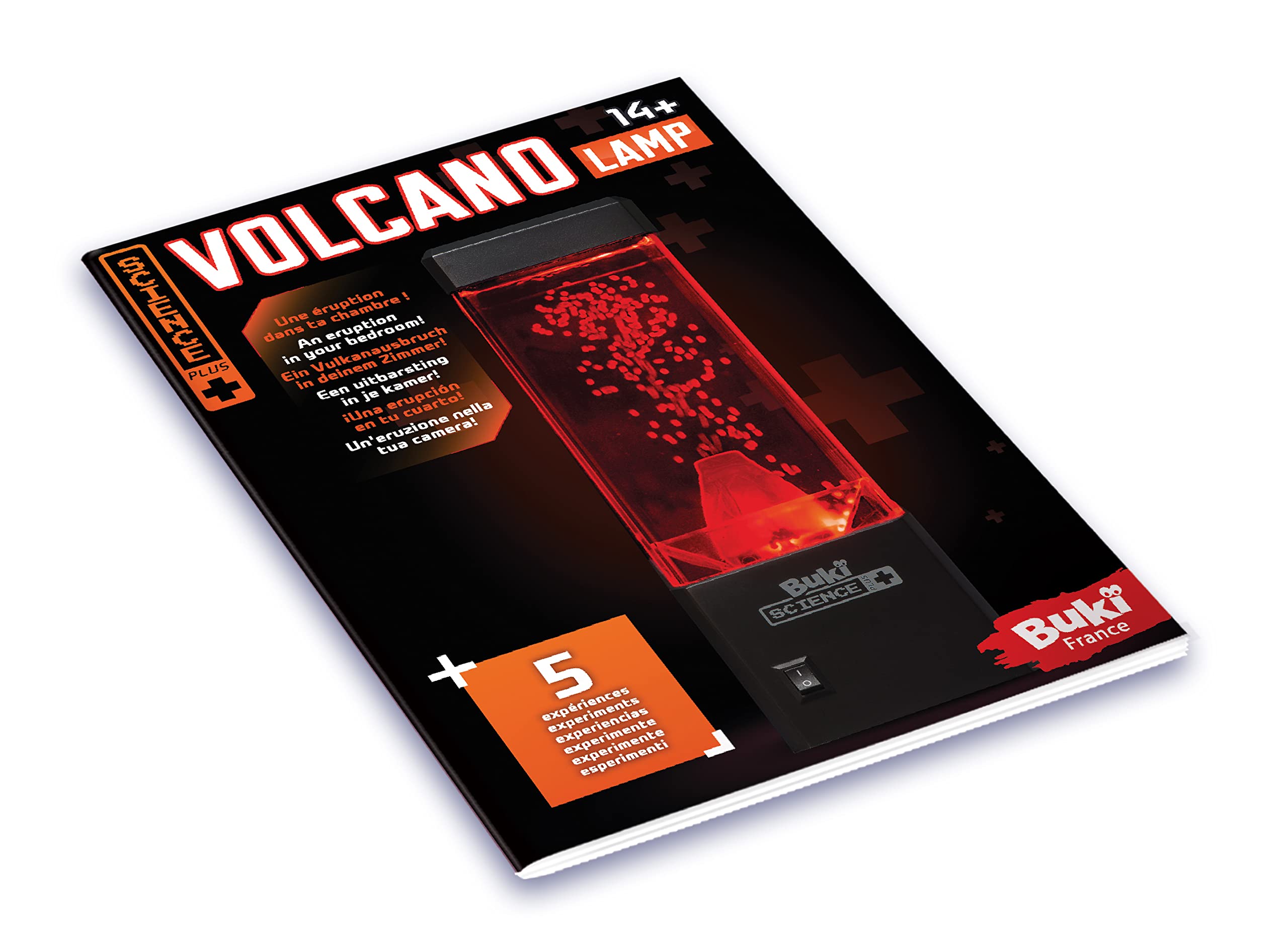 Buki France SP002 Volcano Lava Lamp