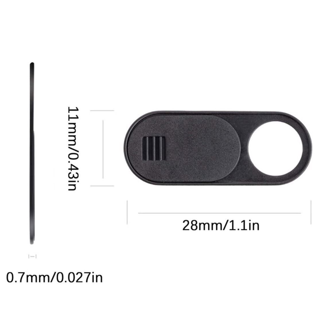 Greewen Webcam Cover Camera Privacy ion Cover Phone Computer Lens Privacy Cover, Black