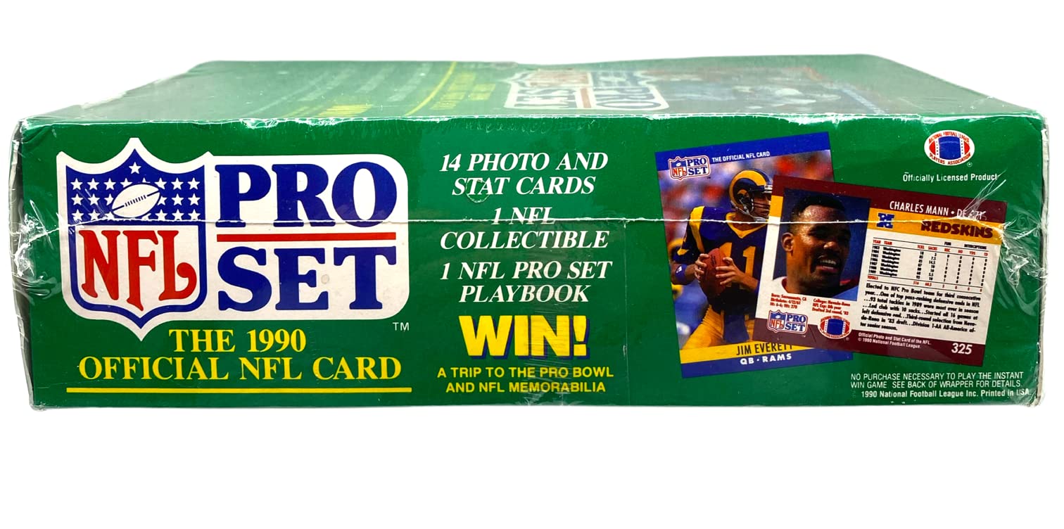 NFL 1990 Pro Set Football Cards