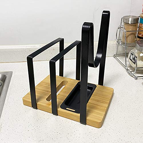 BHVXW Sitting Free Punching Pot Cover Rack Kitchen Shelf Cutting Board Cutting Board Chopping Board Rack