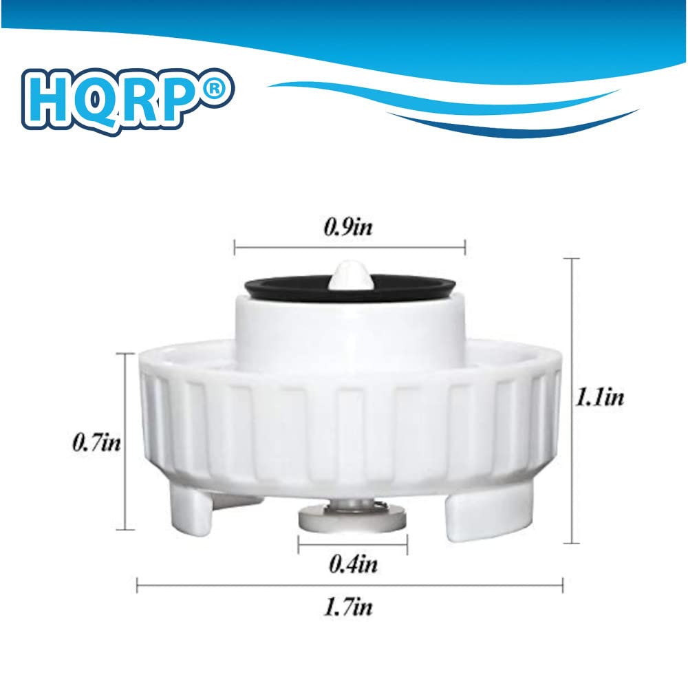 HQRP 2-Pack Bottle Valve Cap Compatible with MoistAir EA1407, HD1407, HD1409, EA14070, HD14070 Humidifiers, ESK509229-1, ESK819024, ESK822419-2, CAP291 Replacement Parts