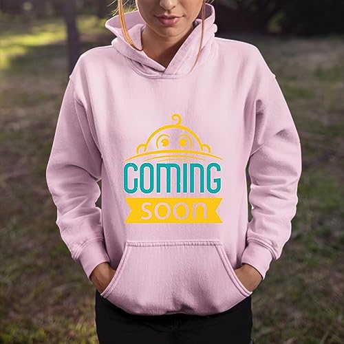 Gift Ideas for Baby Shower Perfect Gifts for Expecting Moms and Dads Gray and Muticolor Unisex Hoodie