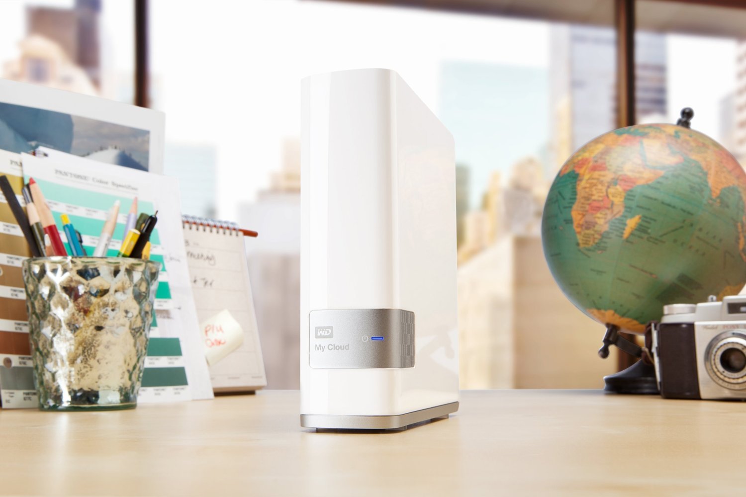 WD 4TB My Cloud Personal Network Attached Storage - NAS - WDBCTL0040HWT-NESN