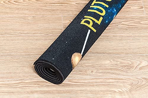Furnish my Place 761 Solar System HD 4'4"x6'9" Area Rug Solar System for Playroom | Bedroom & Classroom | Washable Floor Mat | Contemporary Design | Multicolor