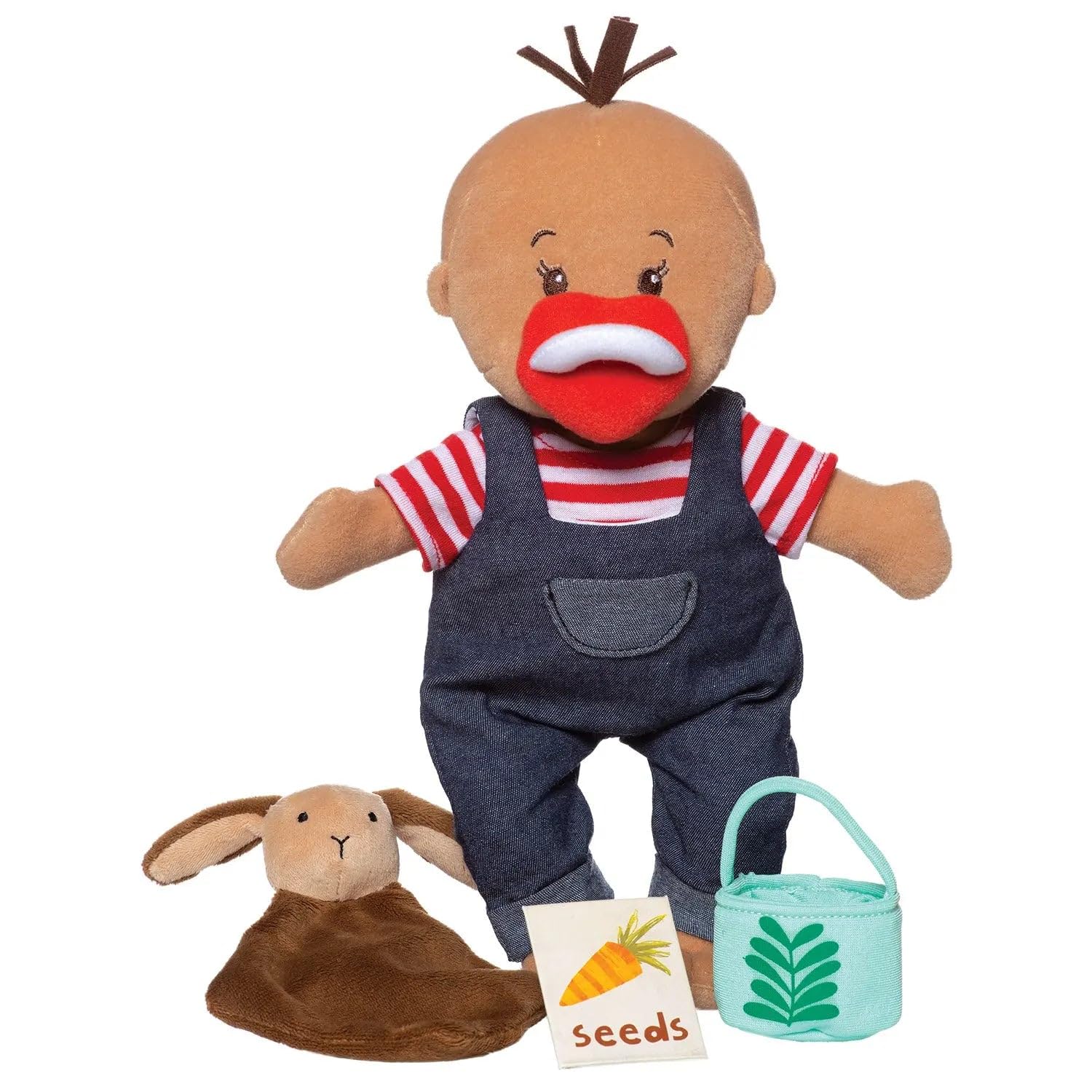Manhattan Toy Wee Baby Stella Tiny Dino 12" Soft Baby Doll Set