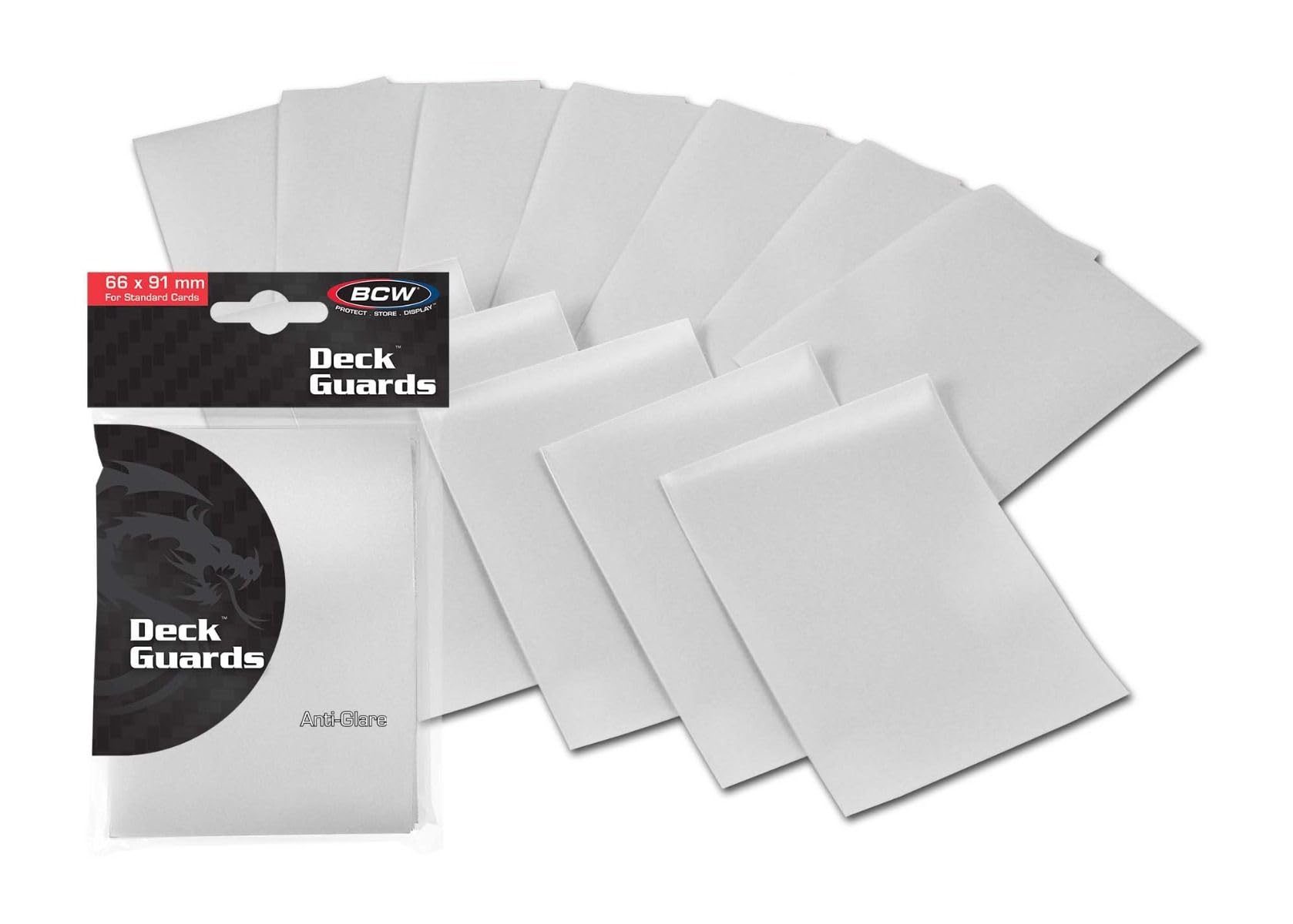 BCW Double Matte Deck Guard Color Combo Pack - 250 Count 5 Color Combo Double Matte Premium Deck Guard Card Sleeves for Trading Cards, Collectable Gaming Cards, MTG cards, L5R, TCG, Basketball, Rugby