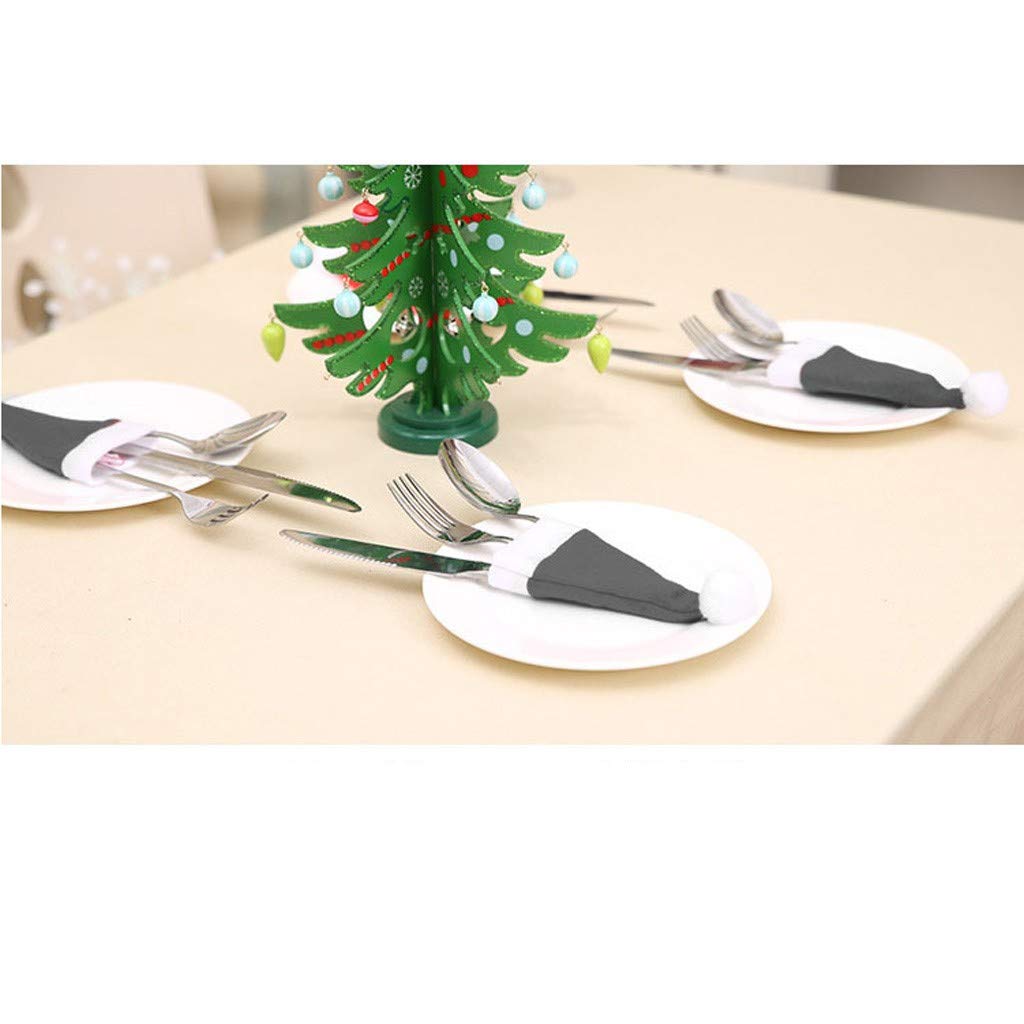 Clear Kitchen Organizers And Storage 10pcs storage Christmas set hat cutlery holiday Kitchen,Dining & Bar Glass Storage Food Containers
