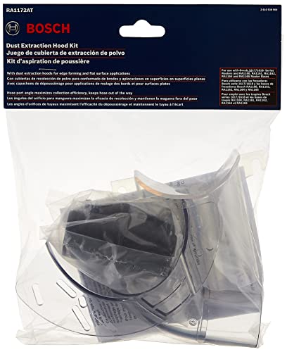 BOSCH RA1172AT 2-Piece Router Dust Extraction Vacuum Hook Kit with Included Hose Adapter
