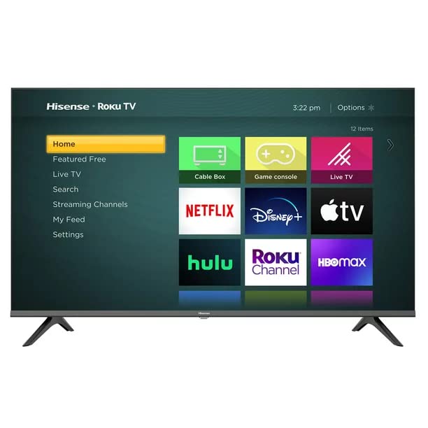Hisense 32-Inch Class HD 720p Smart LED TV H4030F Series Motion Rate 120 Game Mode DTS TruSurround Sound Compatible with Alexa & Google Assistant 32H4030F3 (Renewed)