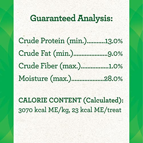 GREENIES PILL POCKETS for Dogs Capsule Size Natural Soft Dog Treats with Real Peanut Butter, 15.8 oz. Pack (60 Treats)