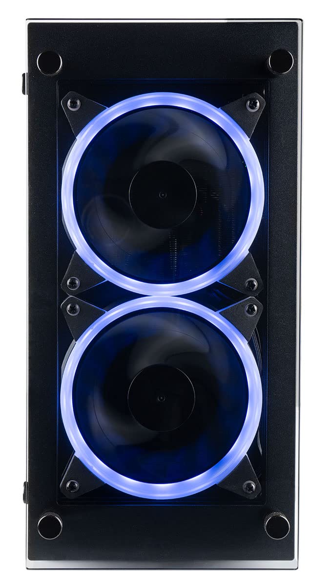 Computer Upgrade King Empowered PC Stratos Mini Gamer-NVIDIA GeForce RTX 4070 TI (>3090), Intel Core i7-12700KF Processor, 32GB DDR4 RAM, 1TB NVMe SSD, WiFi, Windows 11 Gaming RGB Computer, Black