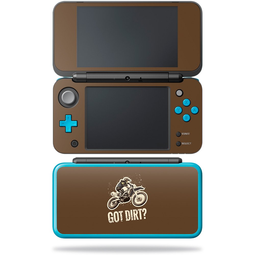 MightySkins Skin Compatible with New Nintendo New 2DS XL - Got Dirt | Protective, Durable, and Unique Vinyl Decal wrap Cover | Easy to Apply, Remove, and Change Styles | Made in The USA