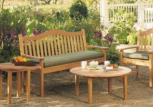FurnitureOutlet 5 Feet Grade-A Teak Wood Outdoor Patio Bench -TR5Bench
