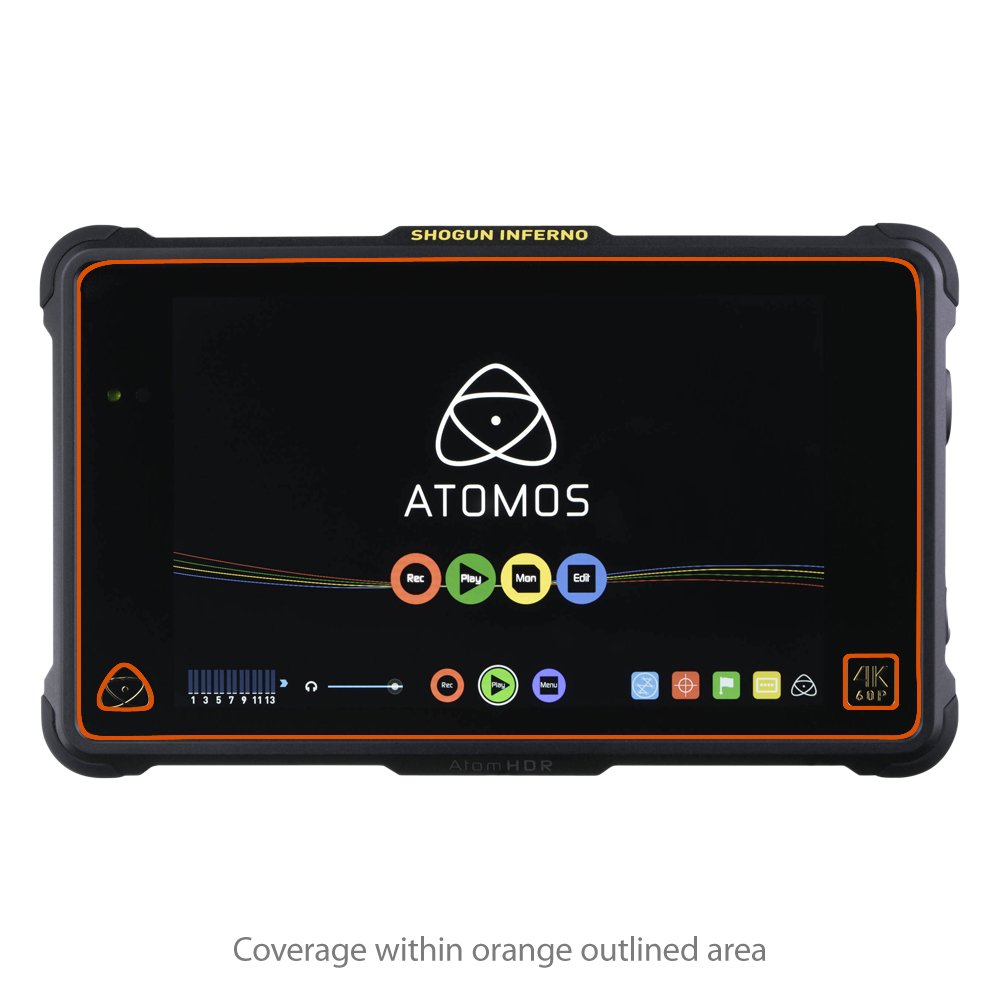 BoxWave Screen Protector Compatible with Atomos Shogun Inferno - ClearTouch Anti-Glare (2-Pack), Anti-Fingerprint Matte Film Skin