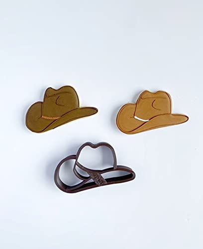 COWBOY COOKIE CUTTERS Country Western Rodeo Boot Cowboy Cowgirl Hat And Rustic Horseshoe Wild West Cookie Cutters For Any Special Occasion/Celebration (3 Pack)