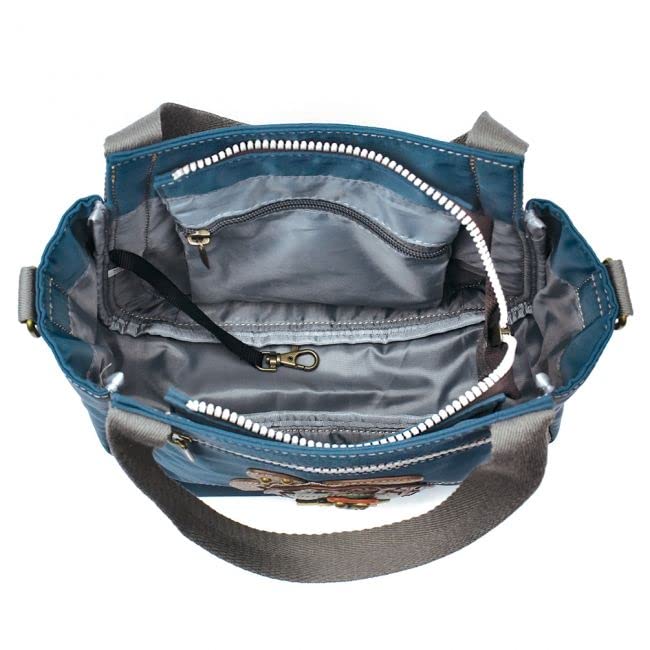 CHALA Turtle Collection RFID Protected Nylon Bag (Cellphone Xbody 6"x8")