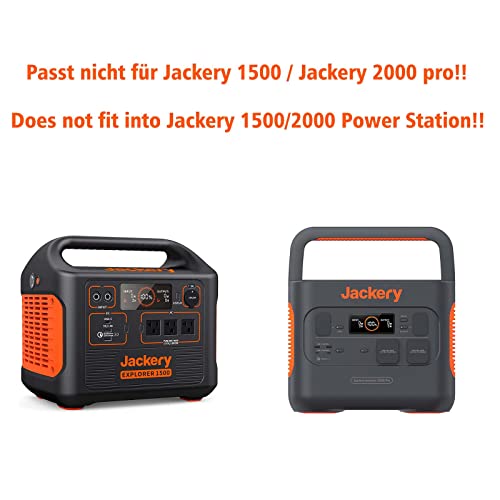 DC 8mm to DC 5.5mm Connectors Adapter for Jackery Ravpower Goal Zero X-Dragon Golabs Bluetti Milin Portable Backup Power Station Rechargeable Battery Pack Solar Generators - 1 set