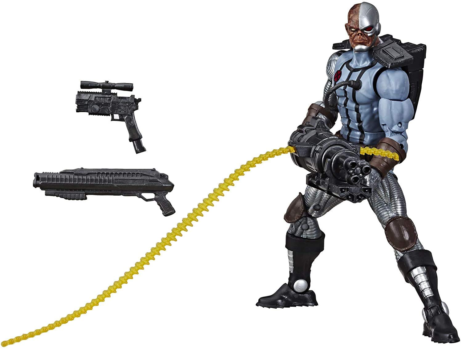 Marvel Classic Hasbro Marvel Legends Series Deluxe 6" Collectible Action Figure Deathlok Toy, Marvel Comics-Inspired, Includes Premium Design & Accessories