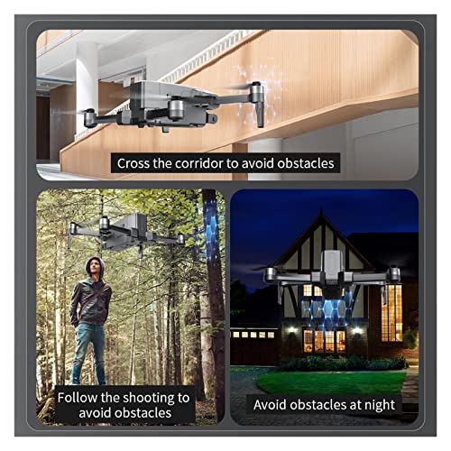 LEVABE F22s 4K PRO Drone 4K Professional Real 4K EIS Camera Laser Obstacle Avoidance 3.5KM Distance Flight RC Quadcopter Drones (Color : F22s 4K-1B-Foam Box)