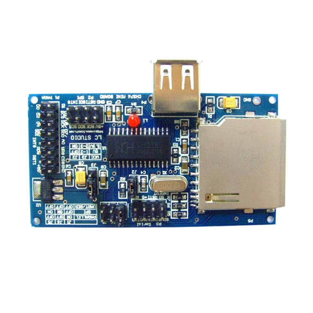 CH376 CH376S IC USB Development Board Evaluation Board Module SD Card Crystal Oscillator Serial Port for arduino