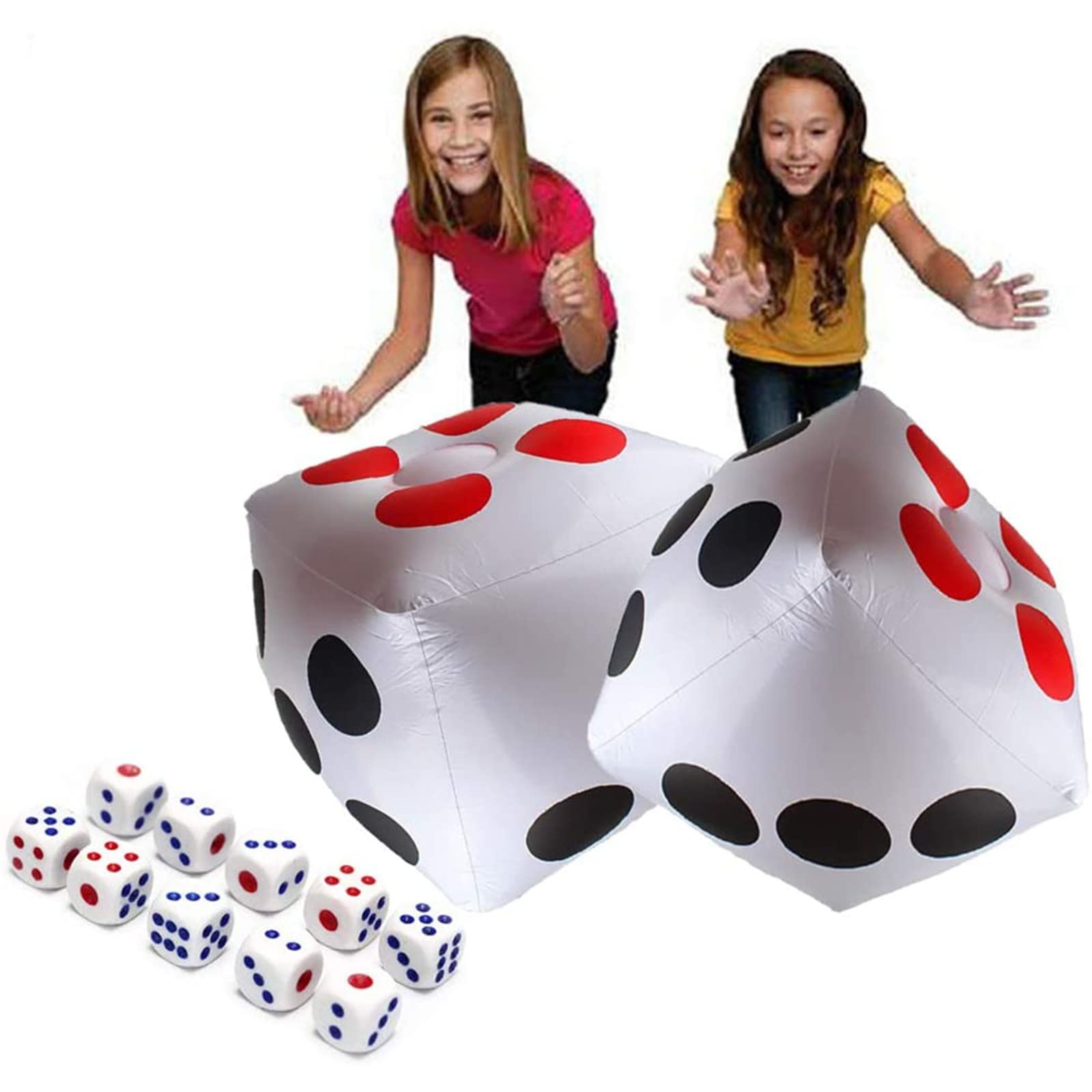 Charella #ONKVLQ Inflatable Dice Festival Decorations Game of Dice Inflatable Giant