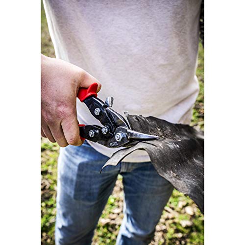 Crescent Wiss 9-3/4" MetalMasterĀ® Compound Action Straight and Left Aviation Snips - M1R