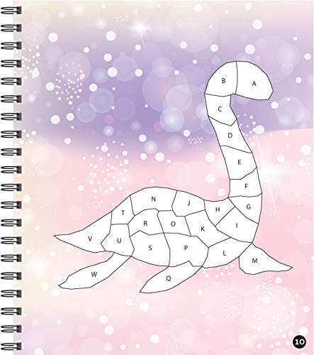 Brain Games - Sticker by Letter: Magical Creatures (Sticker Puzzles - Kids Activity Book)