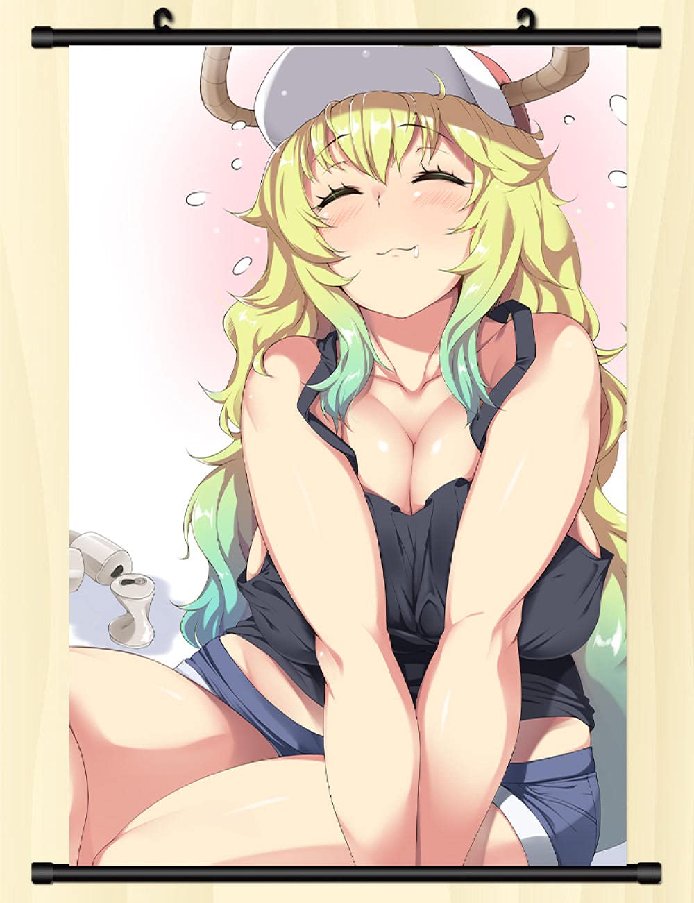 Bump Daisy Miss Kobayashi's Dragon Maid Anime Wall Scroll Poster-19.7x29.5inch/50x75cm