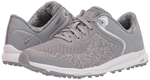 Callaway Women's Malibu Golf Shoe, Grey, 7.5