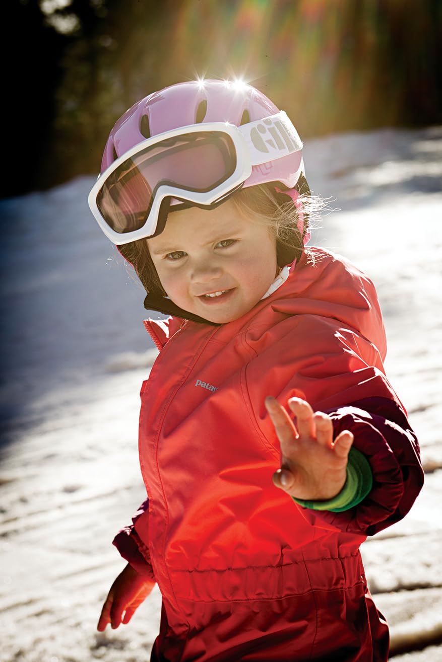 Giro Launch Plus Kids Ski Helmet - Snowboard Helmet for Boys & Girls - Pink Bow Polka Dots - Size S (52-55.5 cm)