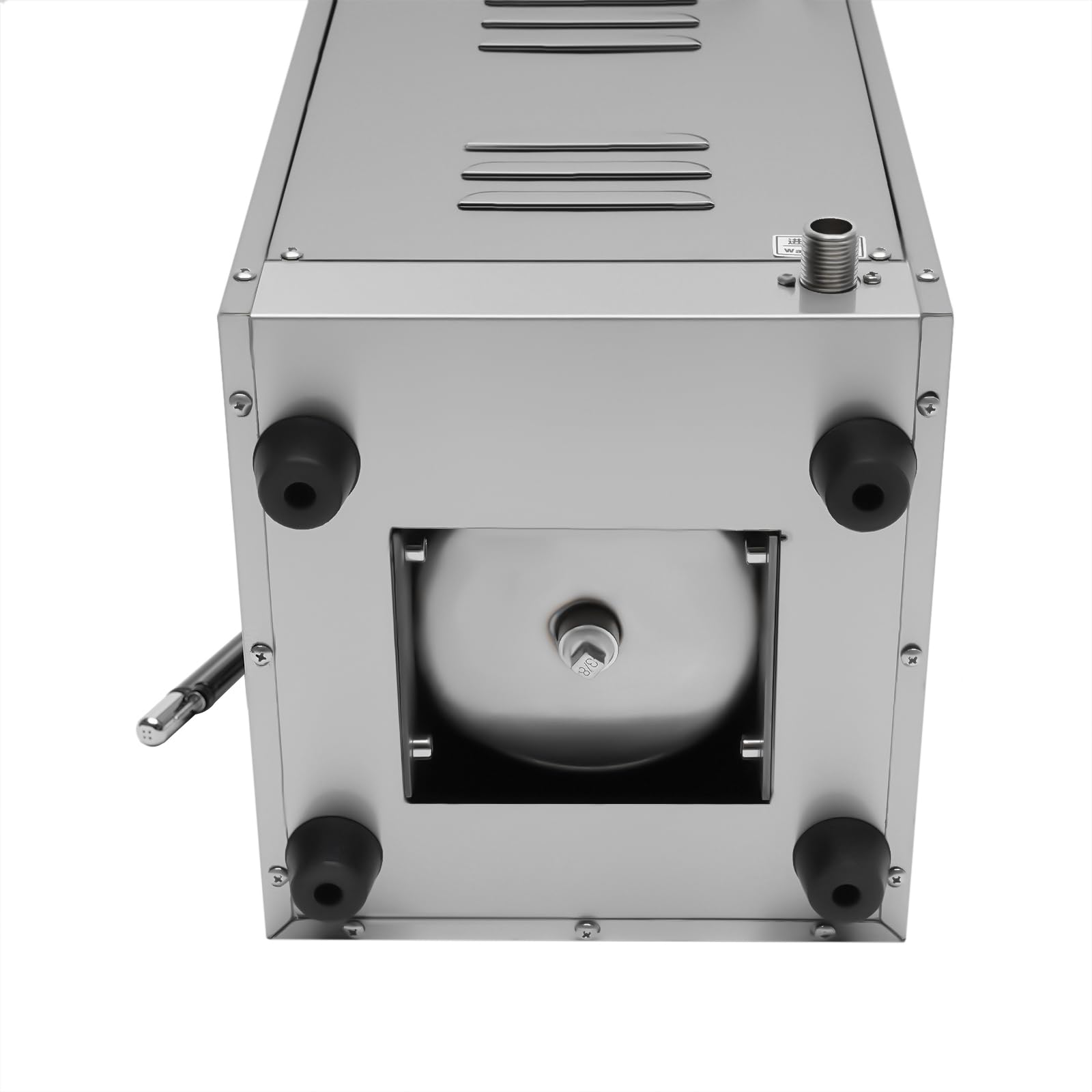 Commercial Milk Frother, 12L Multi-Purpose Full-Automatic Steam Boiling Water Frothing Machine, LED Screen Display Electric Milk Foam Machine, Suitable For Cafe, Bubble Tea Stores, Coffee Shops