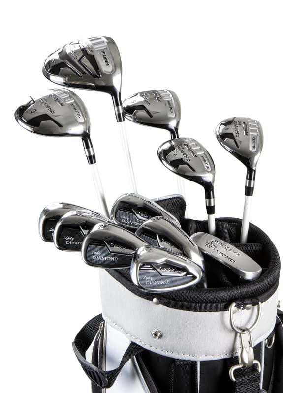 Brosnan Lady Diamond S5 Women's Complete Golf Club Set [18-Piece] [Hand: Right] [Length: Standard]
