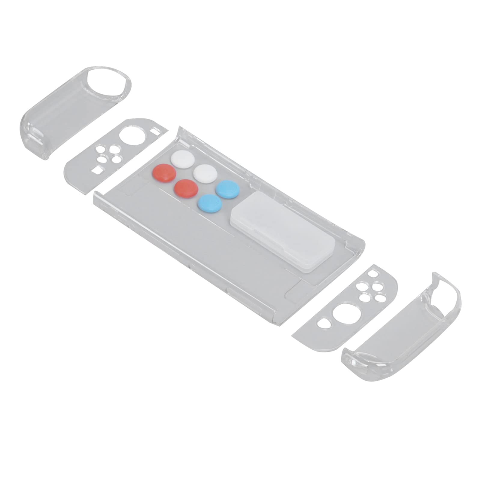 Controller Protector Bundle Game Accessories Kit Thumb Grip Cover Drop Resistant for Game Console