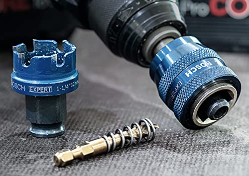 Bosch Professional 1x Expert Sheet Metal Hole Saw (Ø 32 mm, Accessories Rotary Impact Drill)