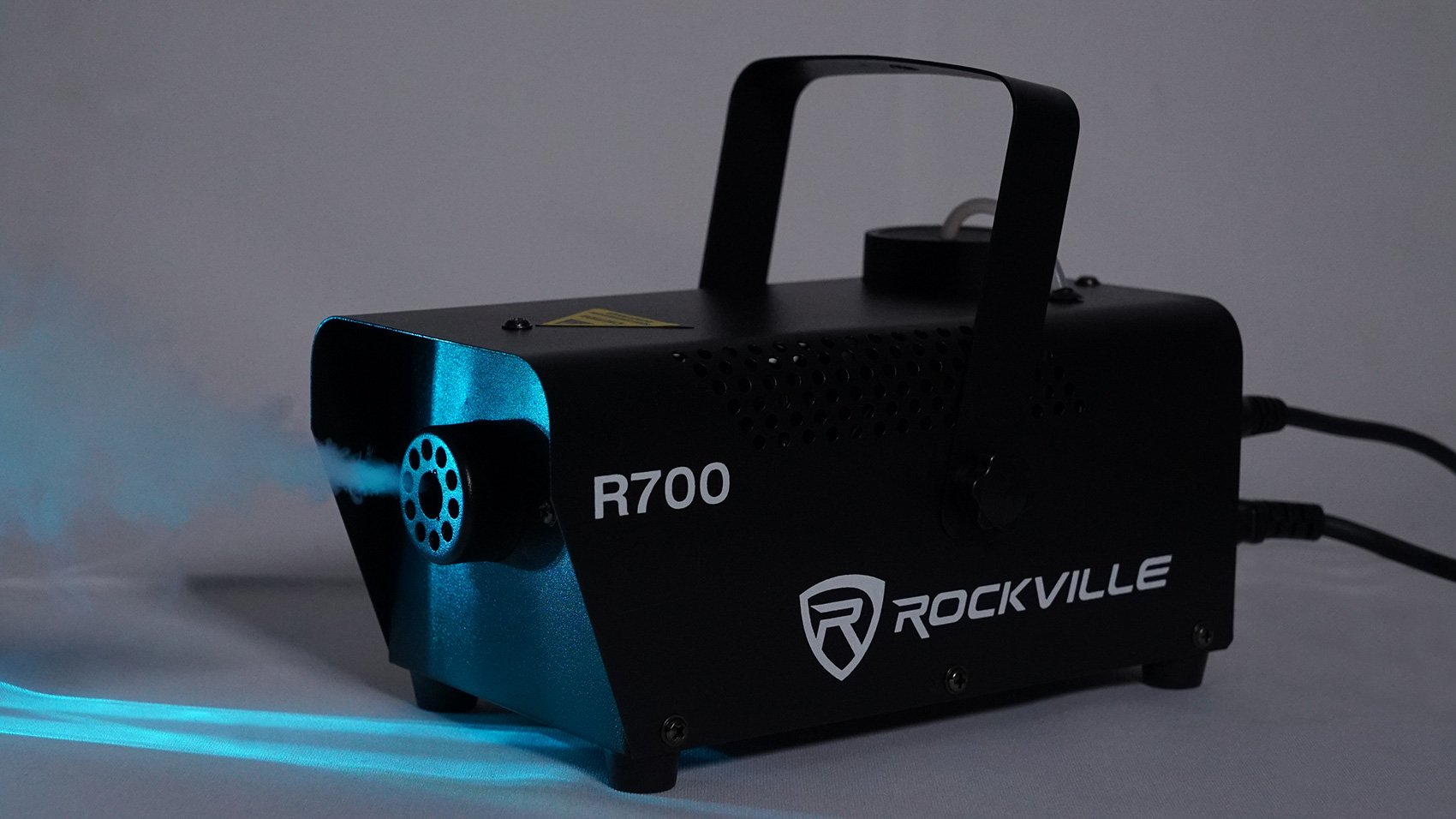Rockville R700 Fog/Smoke Machine w/Remote + Fluid Quick Heatup + Carry Bag