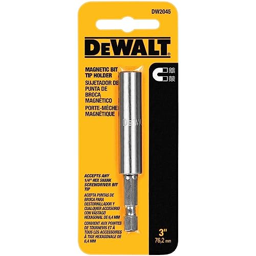 DEWALT DW2045 Professional 3-Inch Magnetic Bit Tip Holder