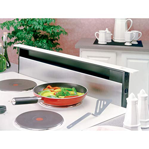 Broan-NuTone Eclipse 30-inch Telescopic Downdraft Countertop Range Hood, Stainless Steel