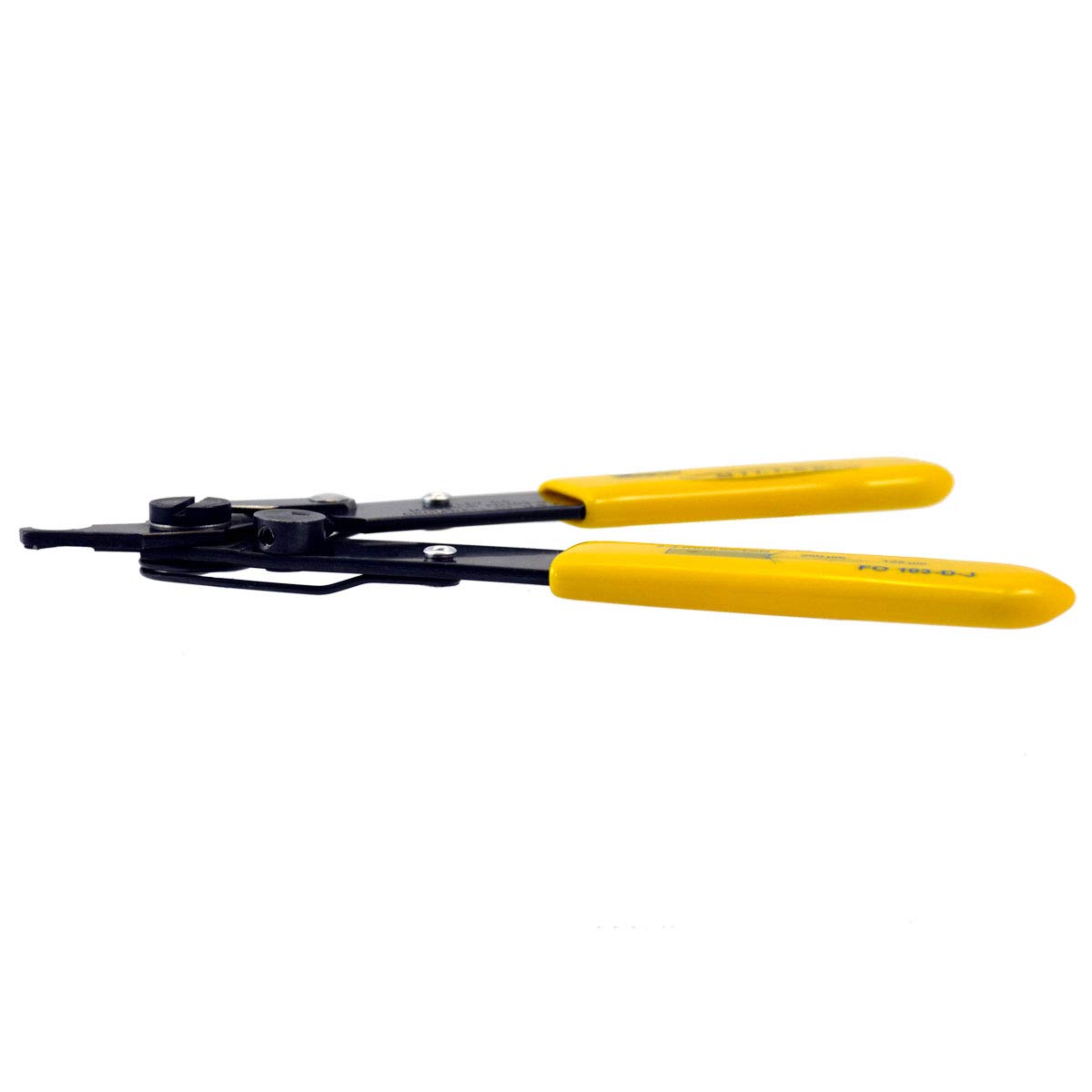 Miller FO 103-D Series Dual Hole Fiber Optic Stripper for Working Technicians, Electricians, and Installers, V-Shaped Opening, Safe Cable Tool, Easily Portable Wire Stripper, 2.72 Ounces