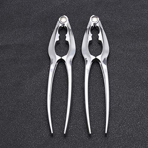Household Tools Stainless Steel Set 8pcs Lobster Crackers and Picks Set Walnut Opener Crab Leg Tools Stainless Steel Seafood Crackers Forks Nut Set Zinc Alloy Household Tool Set