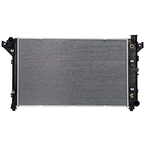 BESUTO Aluminum Radiator | Compatible with Dodge RAM 3.9 V6,1991-2001 | 32mm Core Thickness | Replaces CU1552