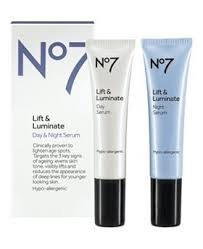 BOOTS Boots No7 Lift & Luminate Day & Night Serum, 0.5 oz