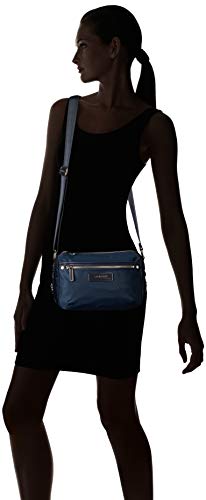 Calvin Klein Sussex Nylon Top Zip Crossbody, Navy
