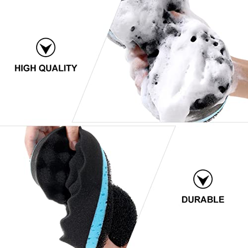 FAVOMOTO 1 pc Kitchen Car Wash Brush Home Multi Auto Scratch Pad - Tool Vehicle Sponges Honeycomb for Non- Scrubber Sponge Functional Large Window Cleaning Non-Scratch Handy Shaped