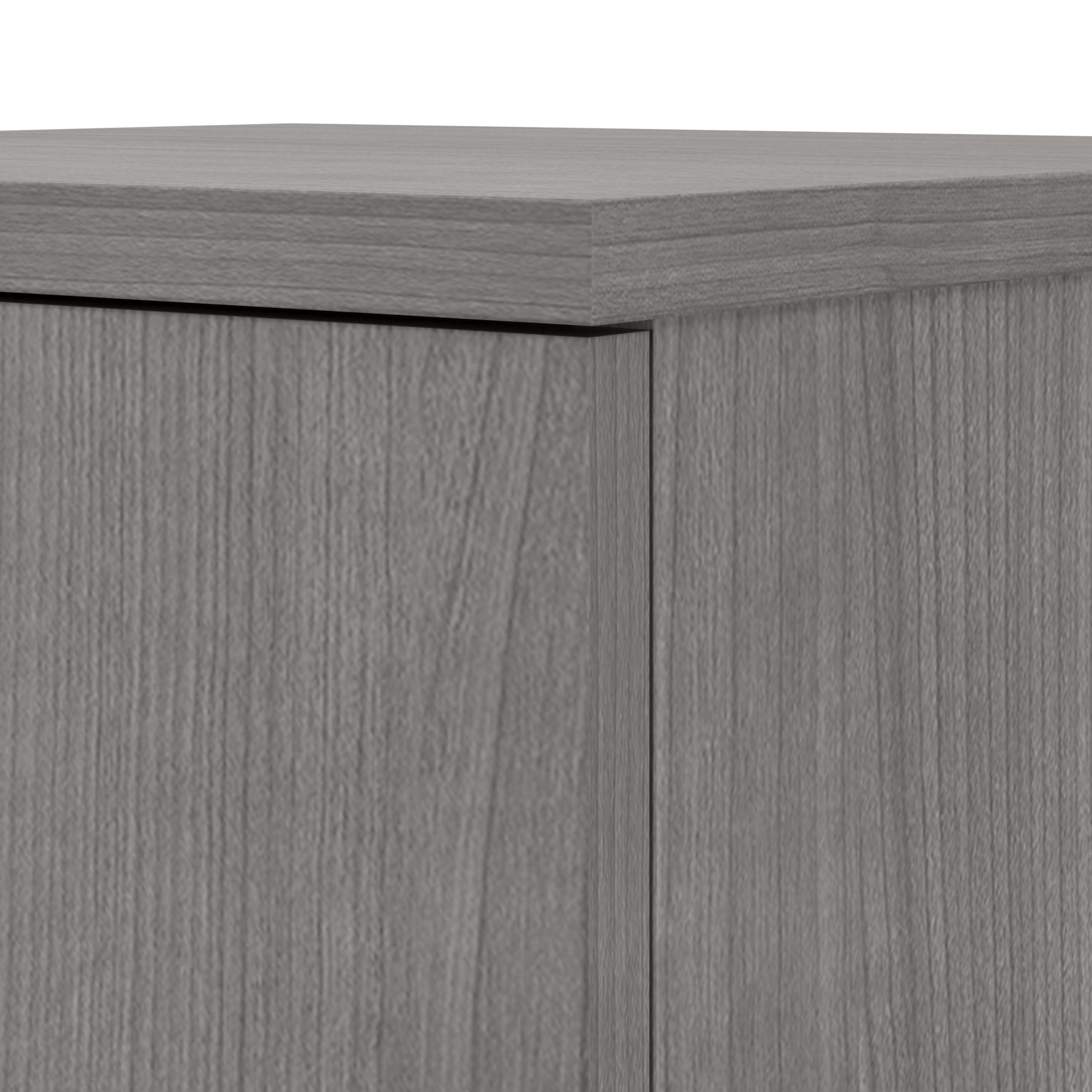 Bush Business Furniture Universal Tall Storage Cabinet with Doors and Shelves, White