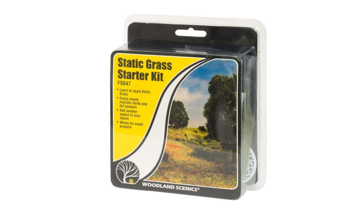 Woodland Scenics FS647 Static Grass Starter Kit